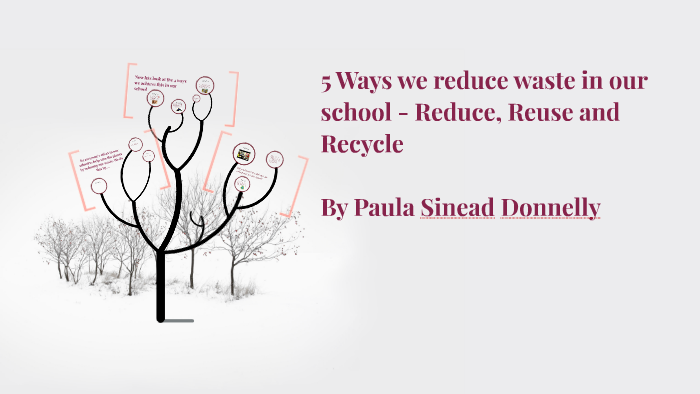 5 Ways we reduce waste in our school - Reduce, Reuse and Rec by Paula ...