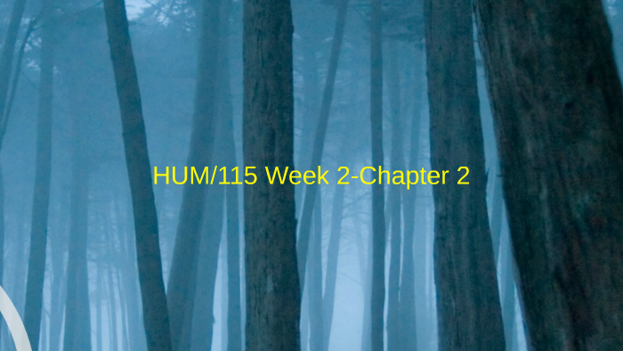 HUM/115 Week 2-Chapter 2 by Pam Strunk on Prezi