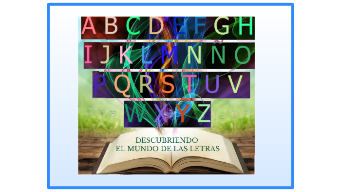 DESCUBRIENDO EL MUNDO DE LAS LETRAS by Johana Andrea Ferro Urrea on Prezi