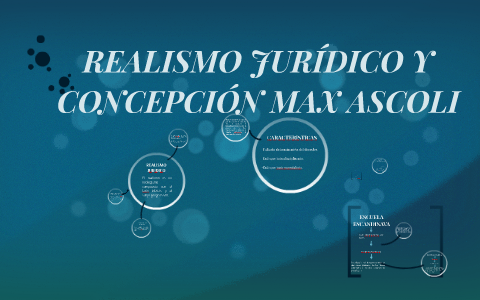 REALISMO JURIDICO Y CONCEPCION MAX ASCOLI by karen vanessa pelaez ...