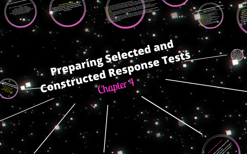 Preparing Selected and Constructed Response Tests by Nicole Lerat on Prezi