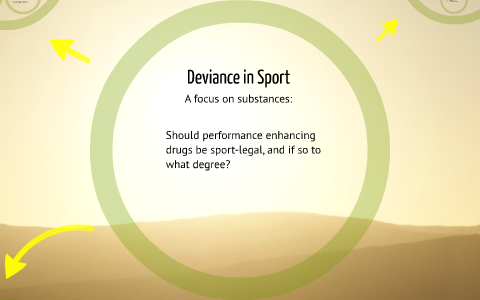 Deviance in Sport by Jacob Cartwright