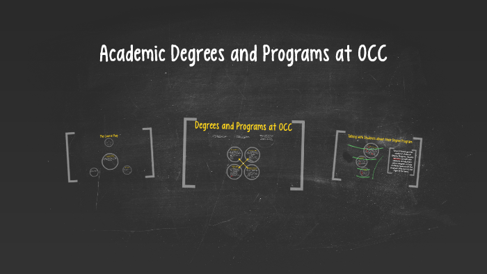 Academic Degrees and Programs at OCC by michele connolly on Prezi