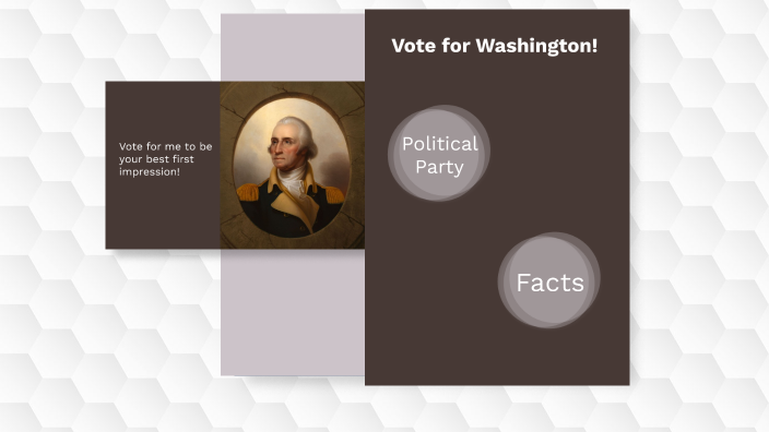 George Washington Election Poster by Alani Lanza on Prezi