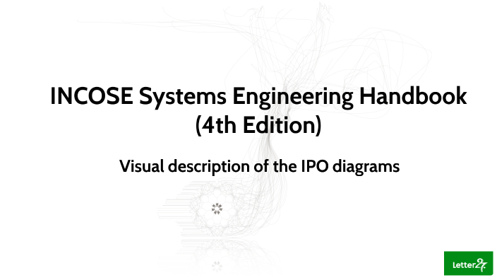 INCOSE Systems Engineering Handbook (4th Ed.) by Suja Malherbe on Prezi
