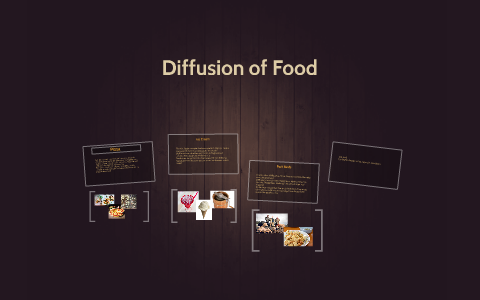 Diffusion of Food by Kass Baker on Prezi