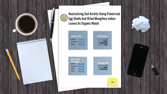 Neutralizing Soil Acidity Using Pulverized Egg Shells And Dried ...