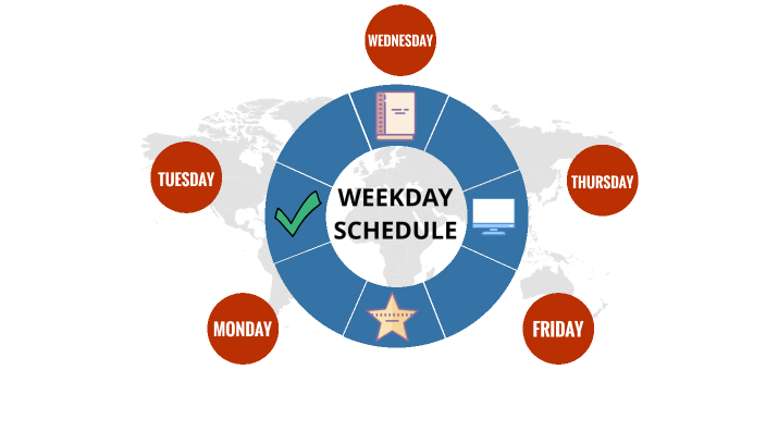 Weekly Schedule by Tina Quintero on Prezi