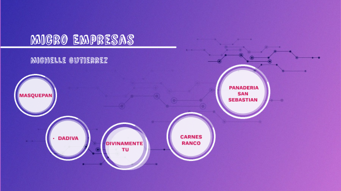 Importancia de las micro empresas by michelle gutierrez on Prezi