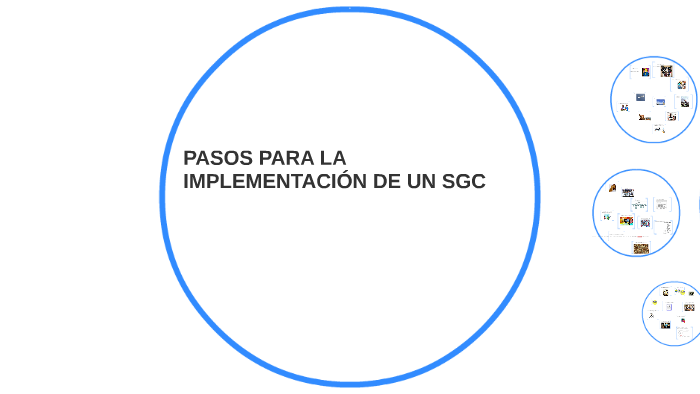 Pasos para la implementación de un SGC by Liliana Elías on Prezi