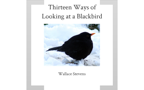 Thirteen Ways of Looking at a Blackbird by Collin Pampalone on Prezi