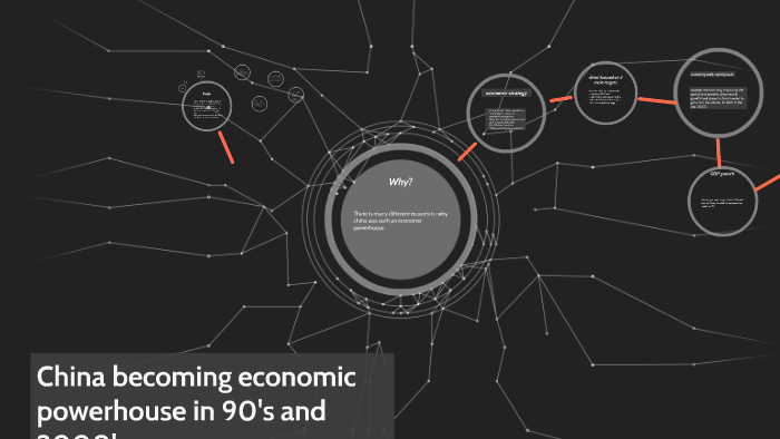 China becoming economic powerhouse in 90's and 2000's by conner ...
