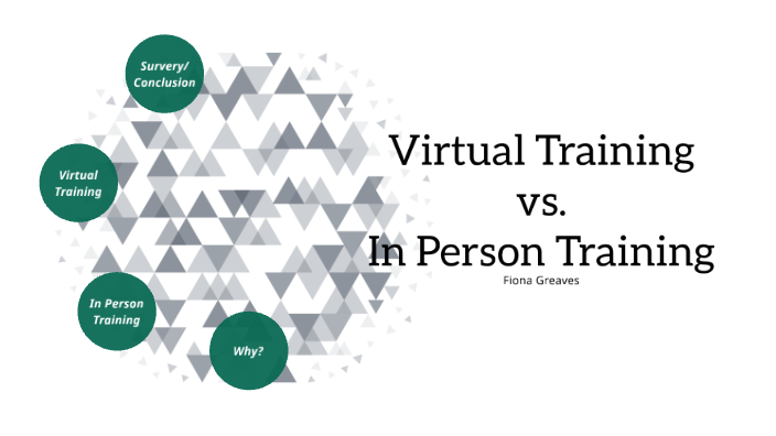 In Person Training vs Virtual Training by Fiona Greaves on Prezi