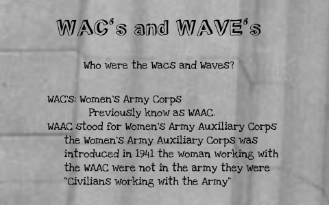 Wacs and Waves by Jordan VanArsdale on Prezi