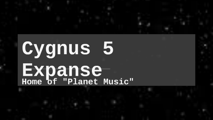 Cygnus 5 Expanse by Matthew Zampella on Prezi