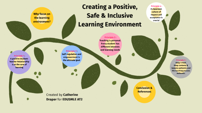 EDU5MLE AT2 Creating a Positive, Safe & Inclusive LE by Cathi Draper on ...