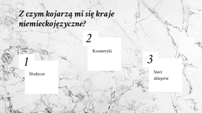 Z czym kojarzą mi się kraje niemieckojęzyczne? by Monika Suchocka on Prezi