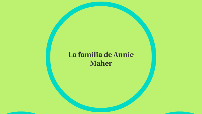 La familia de Annie Maher by Annie Maher on Prezi