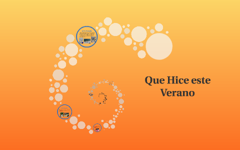 Que Hicé este Verano by Amy Cheng on Prezi