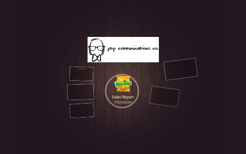 Sales Report by Anthony Jay Andrada on Prezi