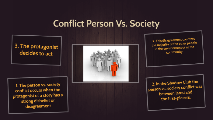 Conflict Person Vs. Society by Luka Johnson on Prezi