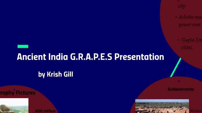 Ancient India G.R.A.P.E.S by Krishansingh Gill on Prezi