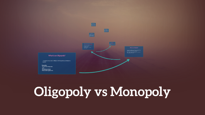 Oligopoly vs Monopoly by Amanda McCarthy on Prezi