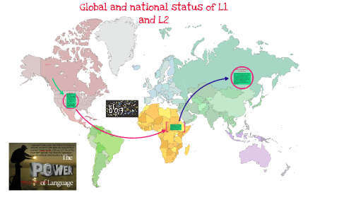 Global and national status of L1 and L2 by Bianca Perez on Prezi