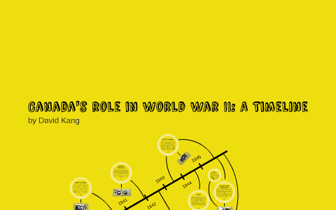 Canada's role in World War II: A Timeline by David Kang on Prezi
