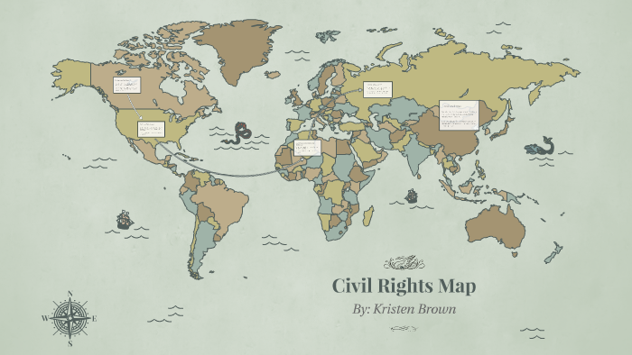 Civil Rights Map by Kristen Brown on Prezi