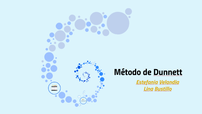 Método de Dunnet by Lina Bustillo on Prezi