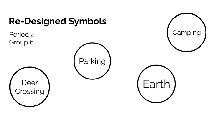 Redesigned symbols by Gian Lagemann on Prezi