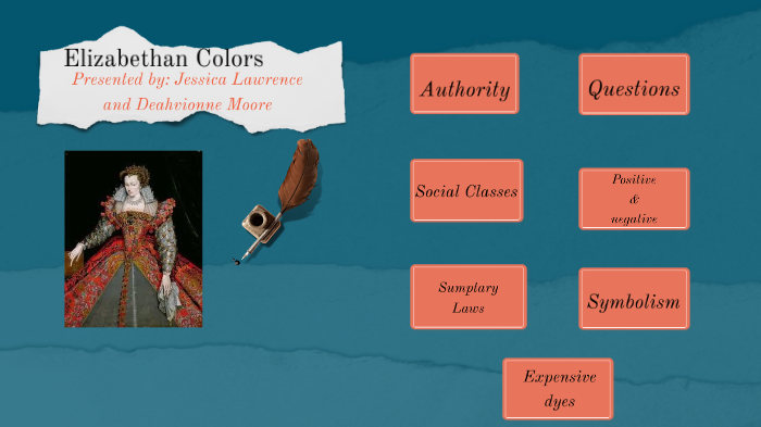 Elizabethan Colors by Deahvionne Moore on Prezi