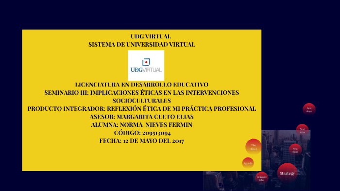 Producto Integrador: Reflexión ética de mi práctica profesional by ...