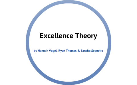 Excellence Theory by Hannah Vogel on Prezi