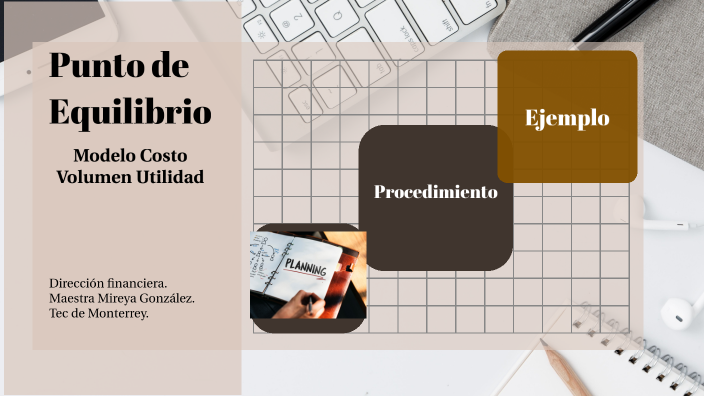 Punto de equilibrio - Modelo CVU by Pablo Meléndez on Prezi
