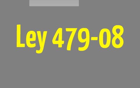 ley 479/08 by astrid marchena on Prezi