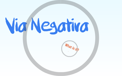 Via Negativa by Danny Carter on Prezi