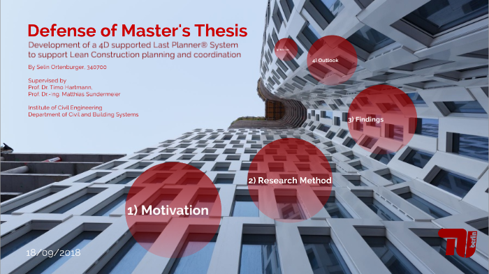 Defense Master's Thesis by Selin O on Prezi