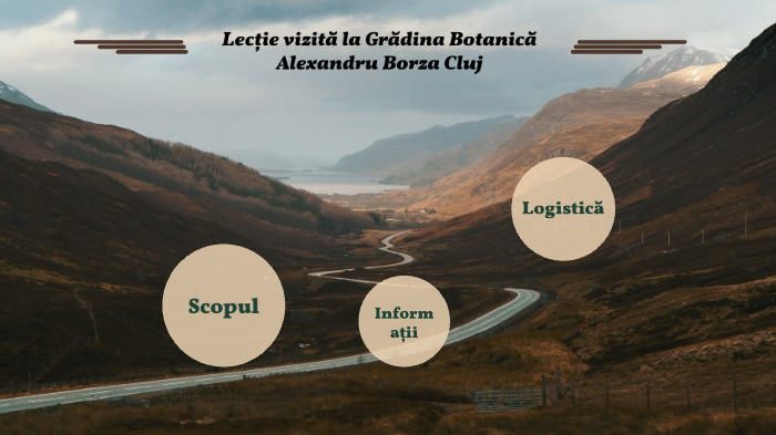 Lecție vizită la Grădina Botanică "Alexandru Broza" Cluj by Maria ...