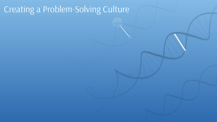 Creating a Problem-Solving Culture by Mr. Chapman on Prezi