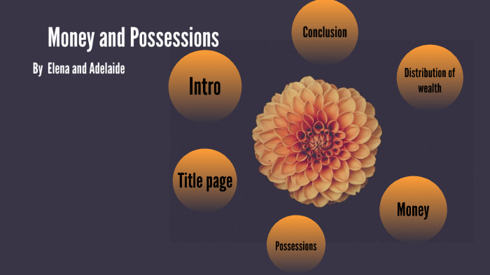 money and possessions by Adelaide Blank on Prezi