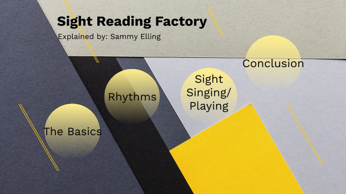Sight Reading Factory by Samantha Elling on Prezi
