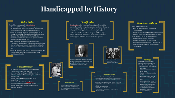 Handicapped by History by on Prezi