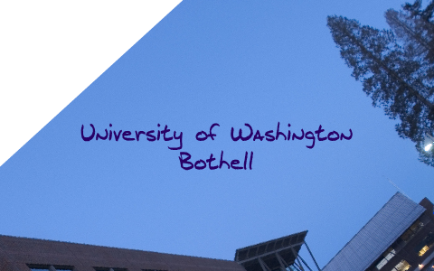 University of Washington Bothell and their Summer and Fall Practices by ...