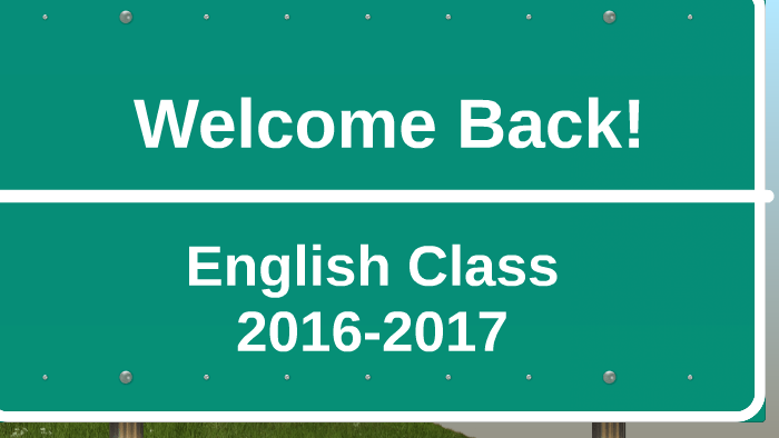 Welcome Back! by Shelagh Walsh on Prezi