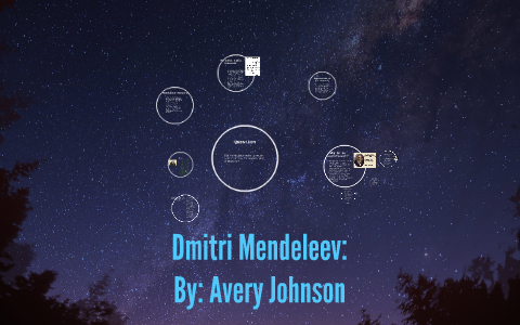 Dmitri Mendeleev: by Avery Johnson on Prezi