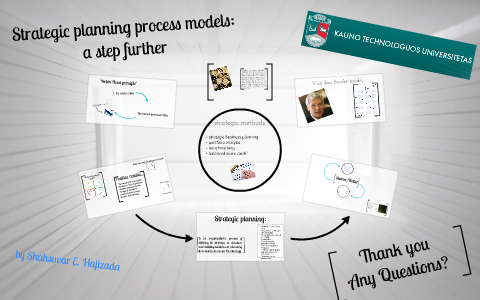 Strategic planning process models: a step further by Shahsuvar Hajizada ...