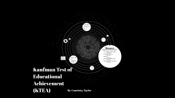 Kaufman Test of educational achievement by Courtney Taylor on Prezi