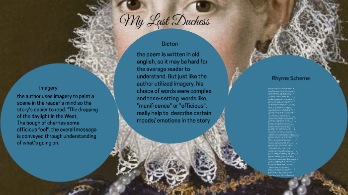 my last duchess analysis by chris gonza on Prezi